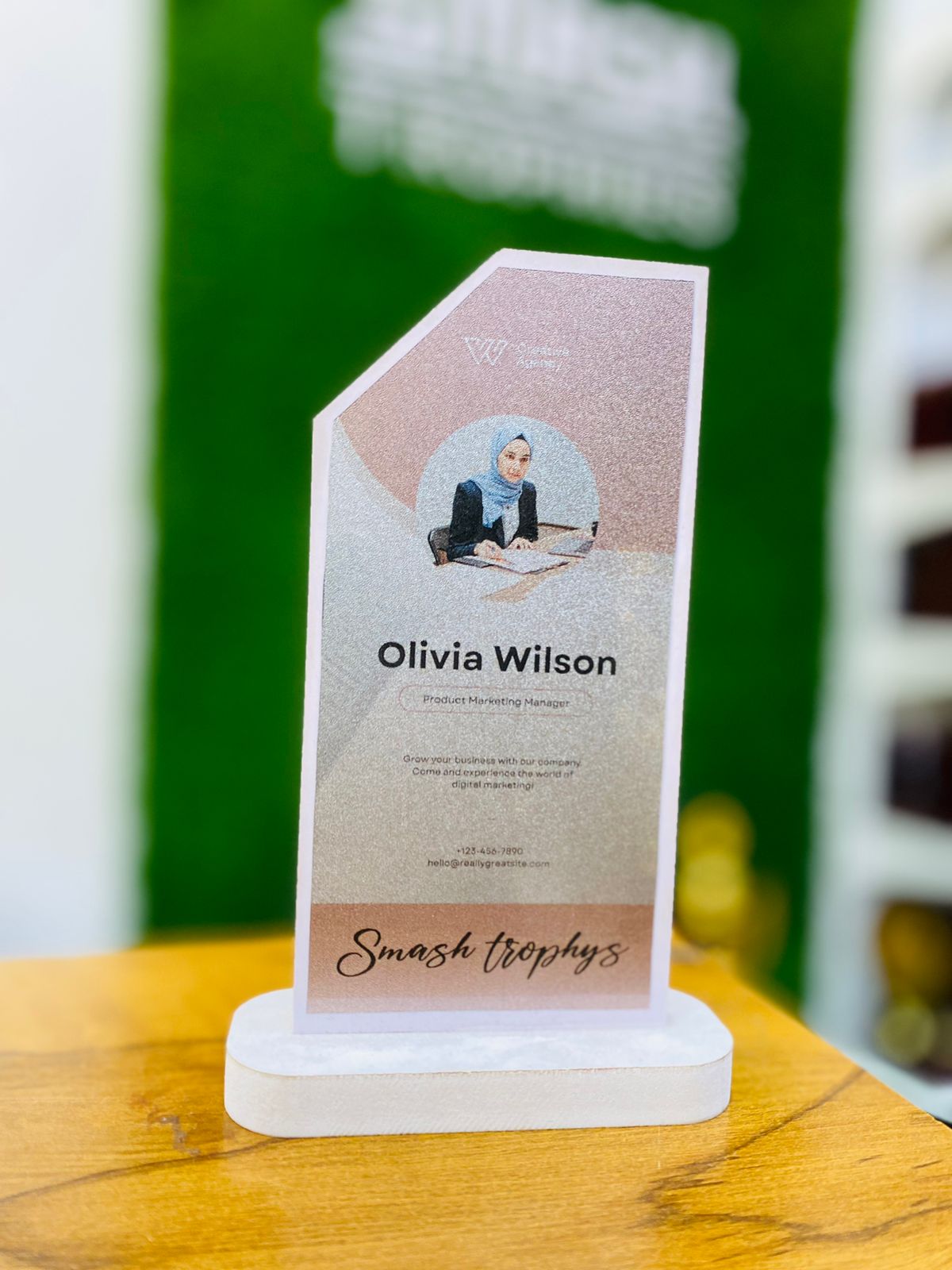 Multi Wood Memento – SMASH TROPHIES